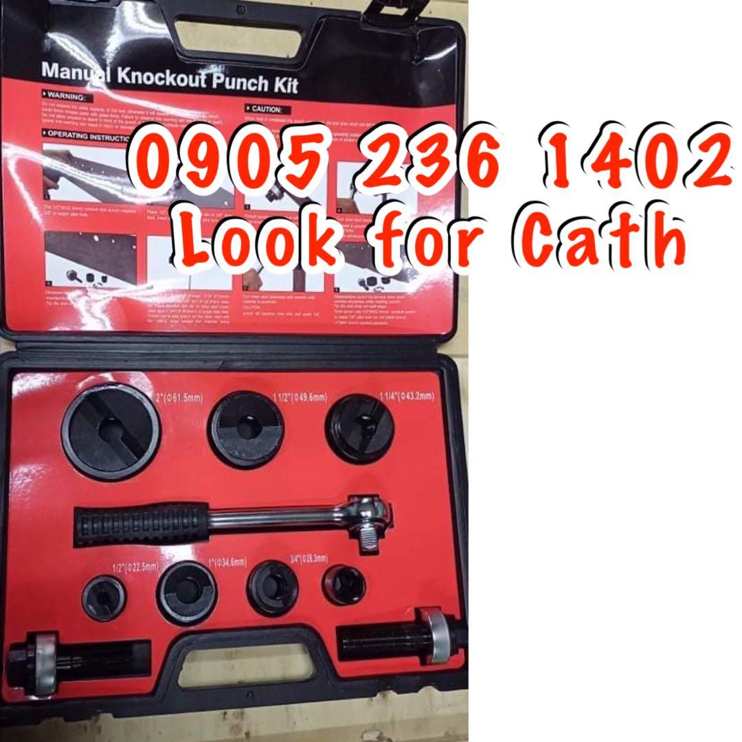 Manual Knockout Puncher, Commercial & Industrial, Construction Tools ...