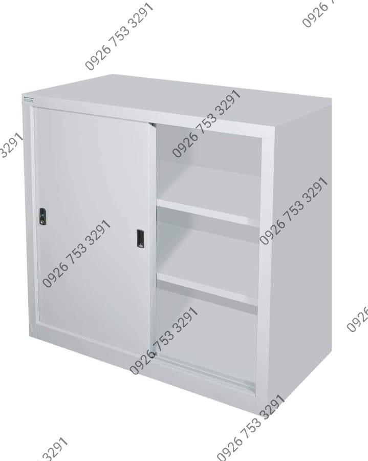Mini - Storage Cabinet Sliding Metal Door, Furniture & Home Living ...