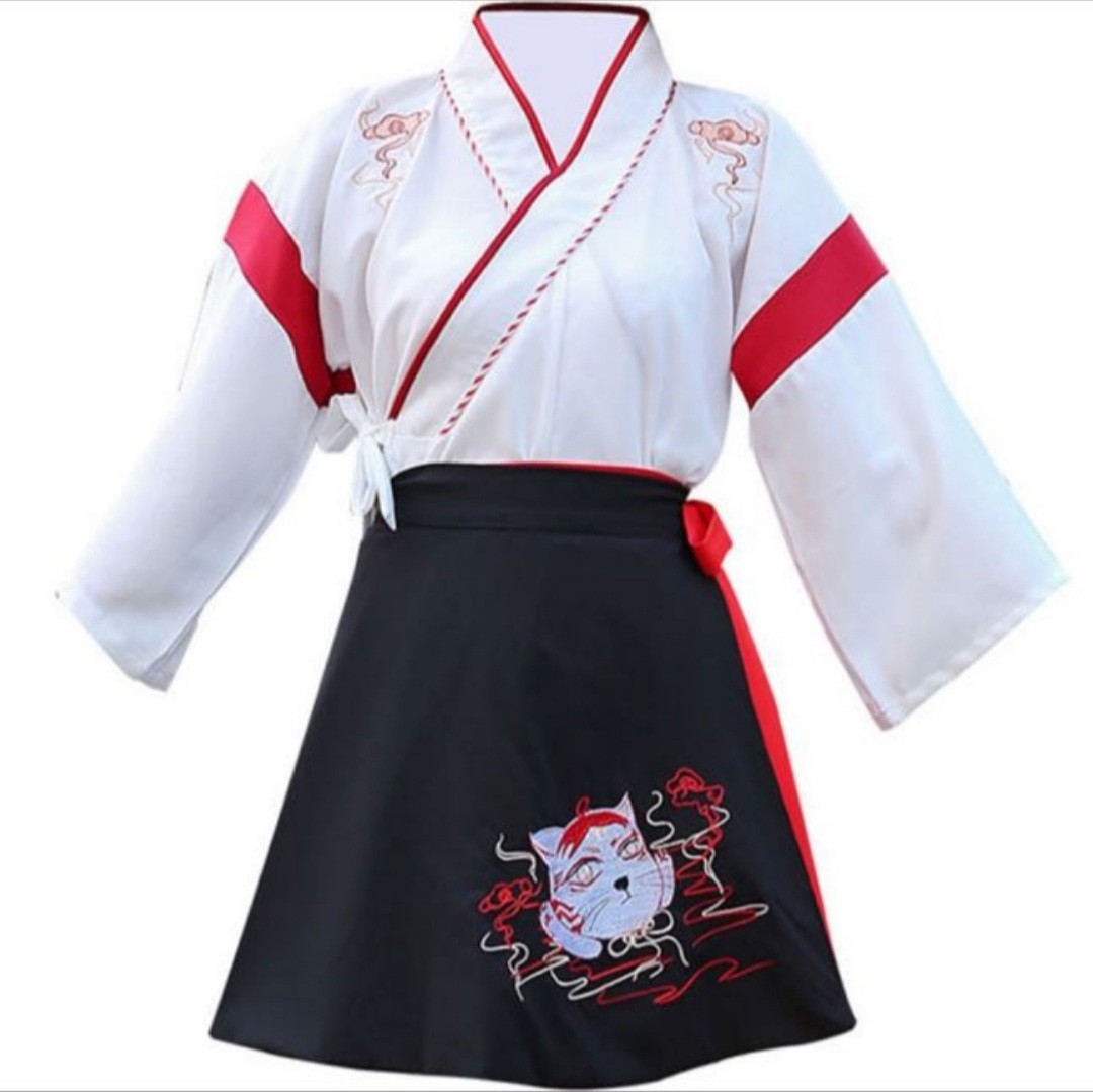 Mini Kitsune Hanfu, Women's Fashion, Dresses & Sets, Traditional ...