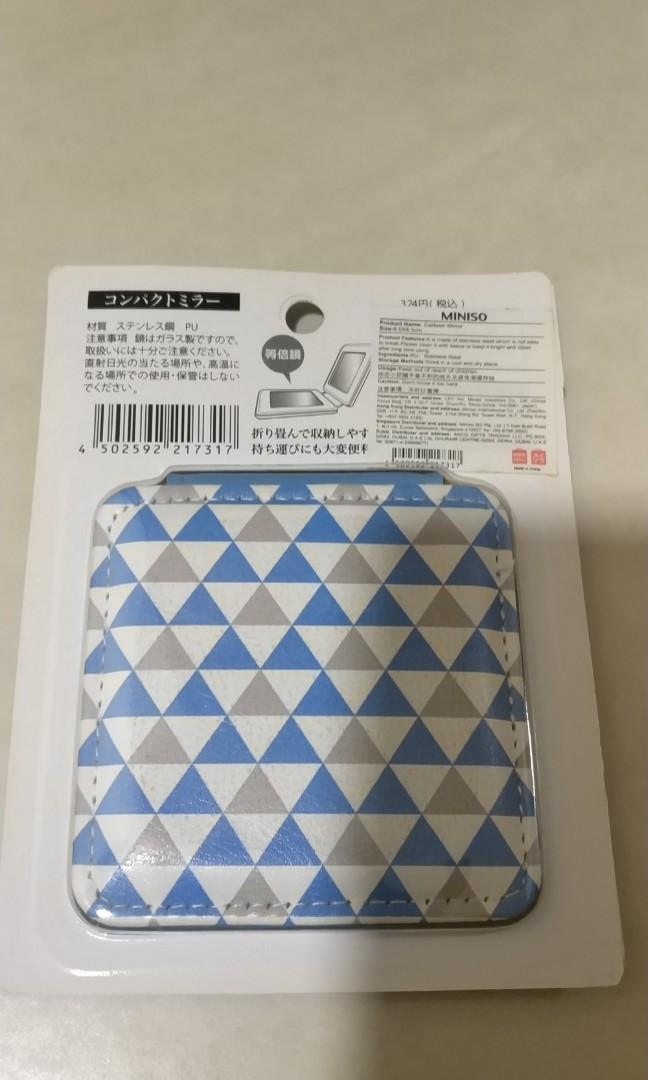 Miniso - Compact Mirror, Furniture & Home Living, Home Decor, Mirrors ...