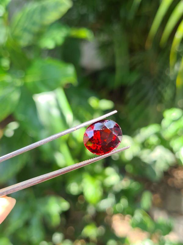Natural Burmese Garnet, Women's Fashion, Jewelry & Organisers, Precious ...