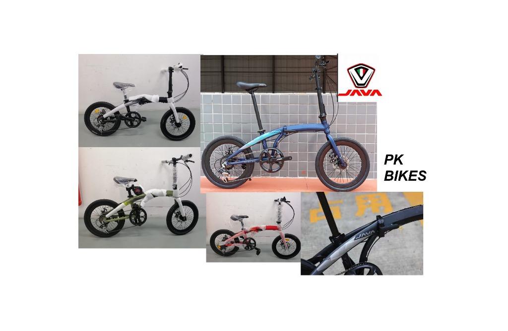 NEW JAVA ZELO V2 FOLDING/FOLDABLE BICYCLES 20" WHEELSET SHIMANO ...