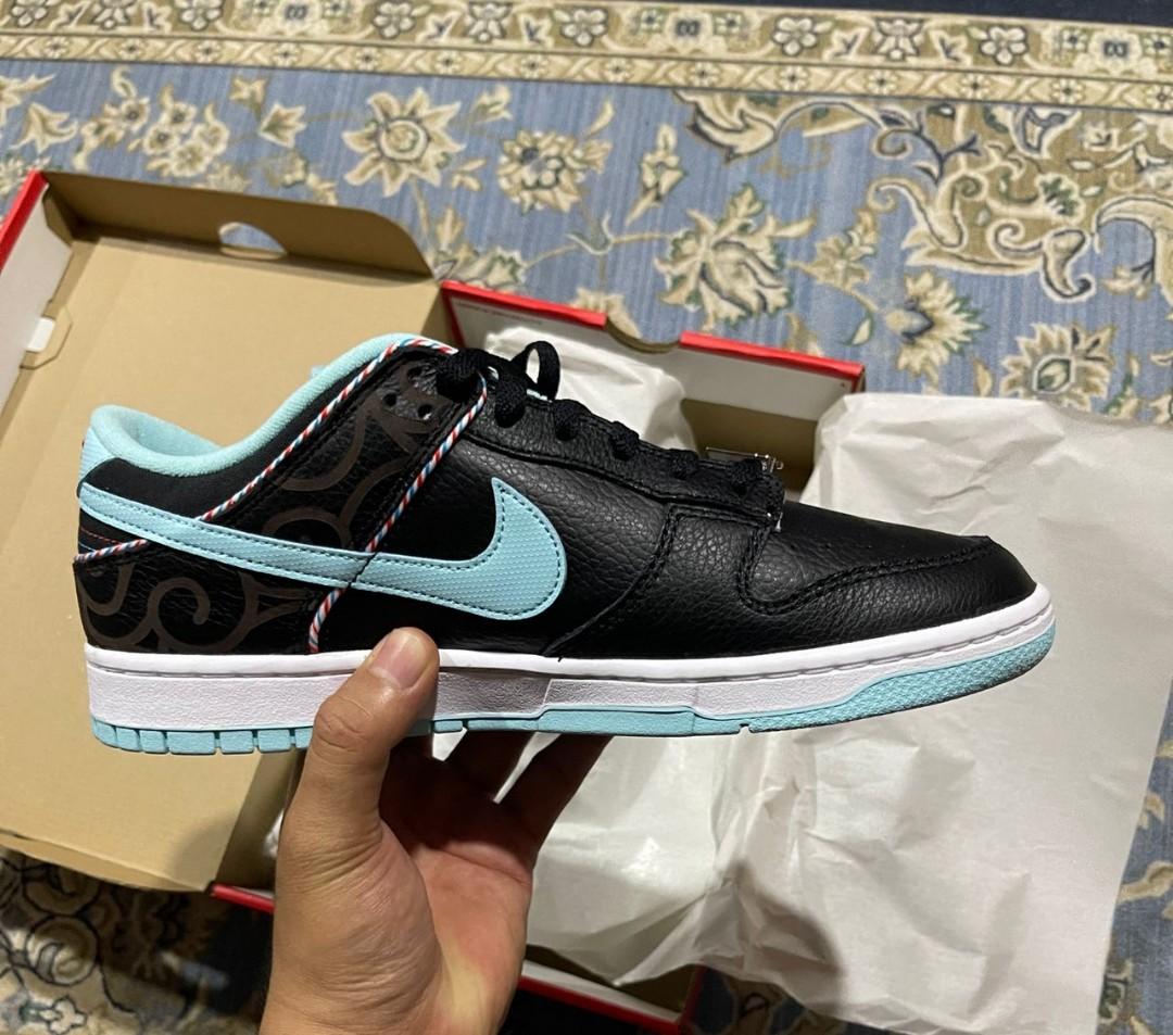 Nike dunk low barbershop, Men's Fashion, Footwear, Sneakers on Carousell