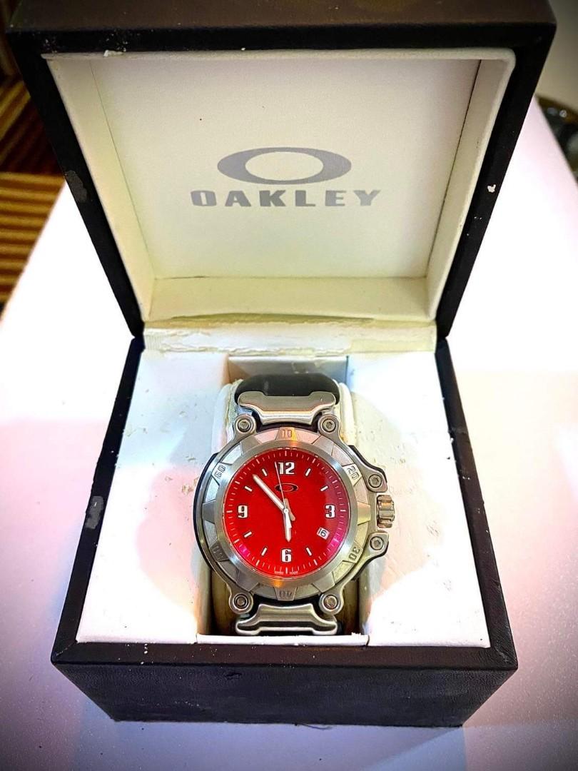 OAKLEY CRANK CASE WATCH, Luxury, Watches on Carousell