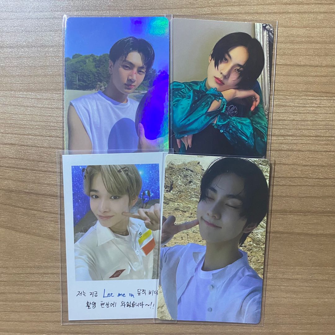 [ONHAND] ENHYPEN D:D Set - Jay Braso/Sando (Holo), Jungwon Naver & Poke ...