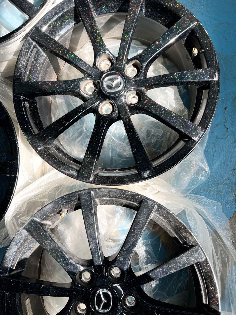 Original Mazda Rims, Car Accessories, Accessories on Carousell