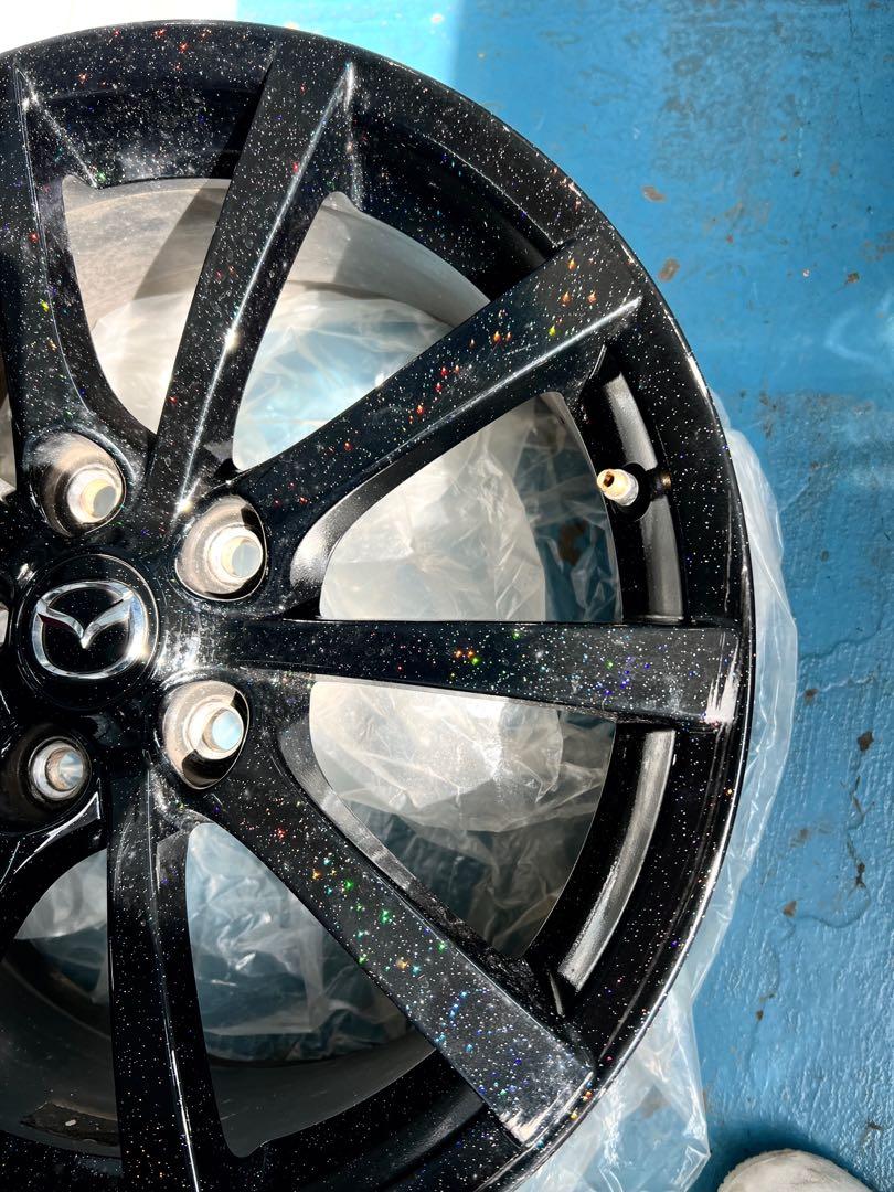 Original Mazda Rims, Car Accessories, Accessories on Carousell