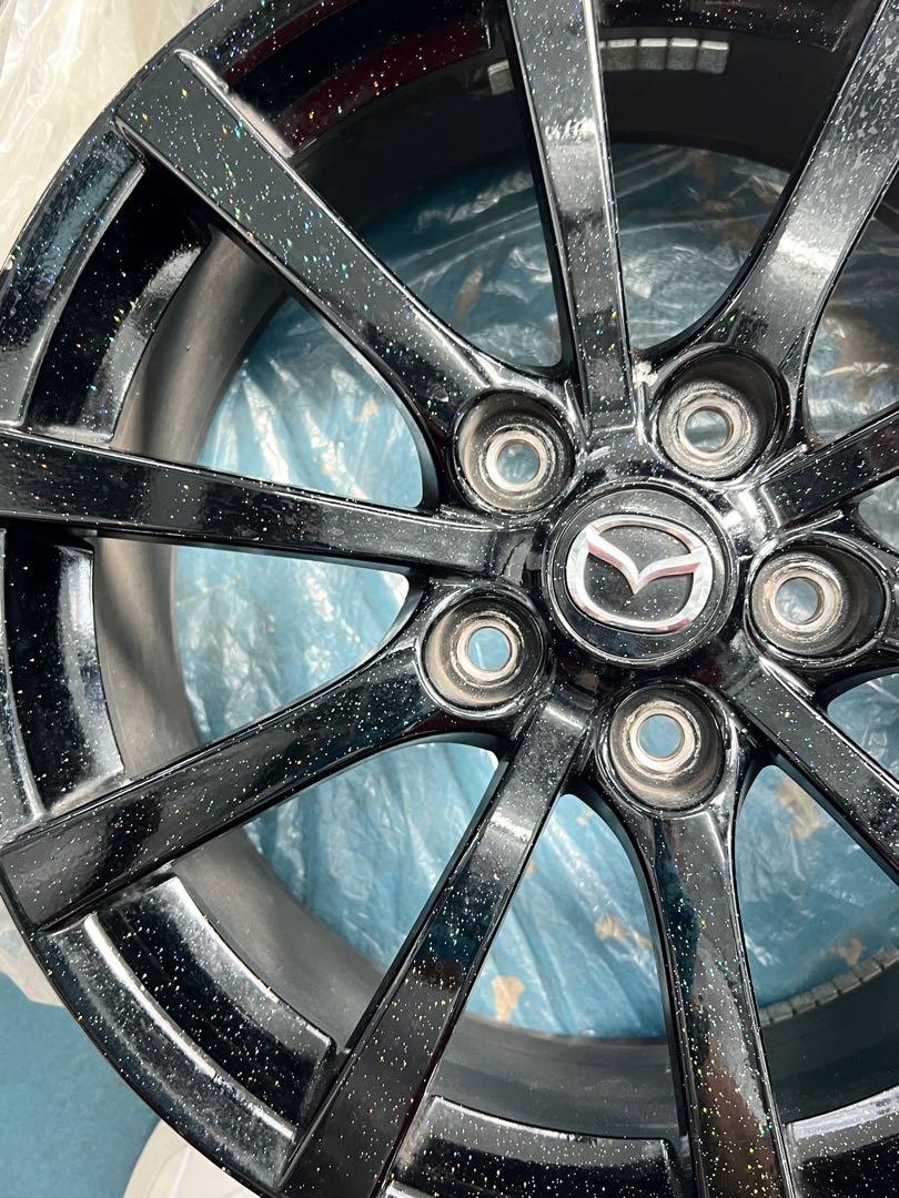 Original Mazda Rims, Car Accessories, Accessories on Carousell
