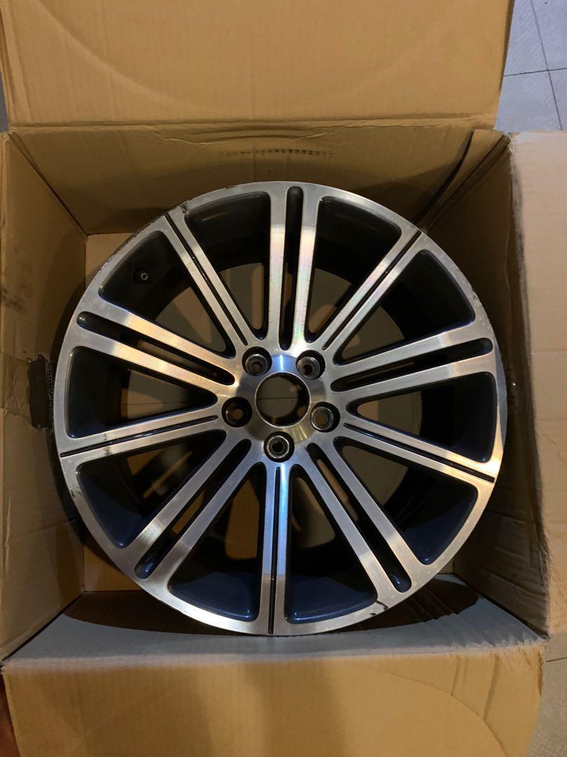 Peugeot RCZ 18’ rims for sale, Car Accessories, Tyres & Rims on Carousell