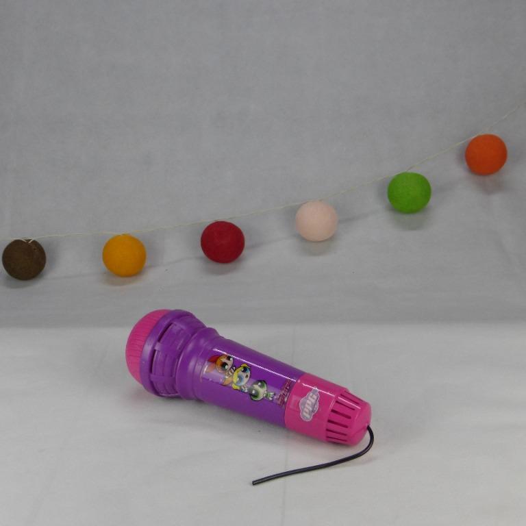 Power Puff Girls Microphone, Pink Microphone, Hobbies & Toys, Music ...
