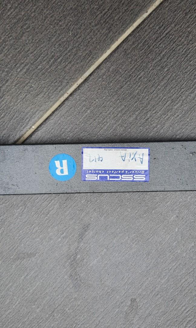 Produa axia tapak bucket seat sscus, Auto Accessories on Carousell