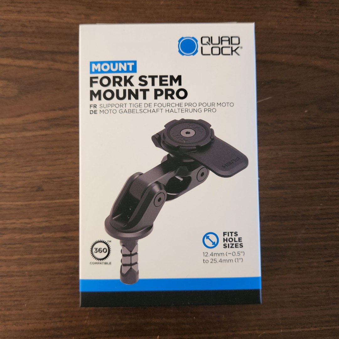 Quadlock Fork Stem Mount Pro, Sports Equipment, Bicycles & Parts, Parts ...