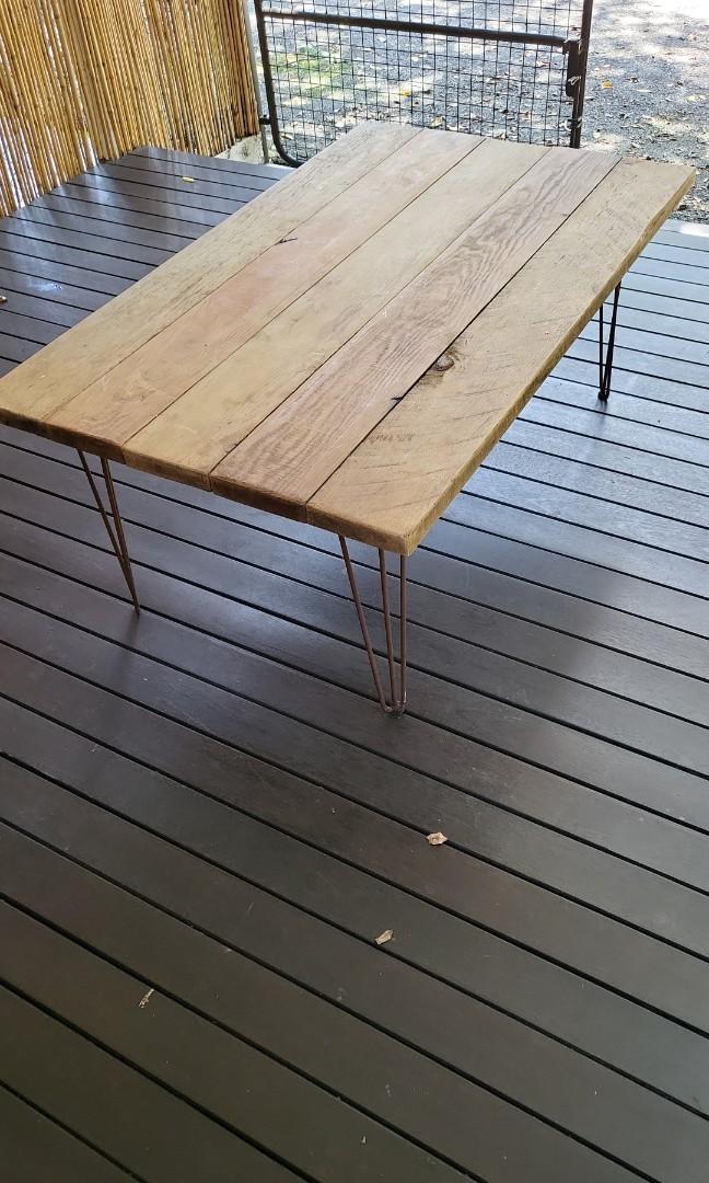 Reclaim wood coffee table, Furniture & Home Living, Furniture, Tables ...