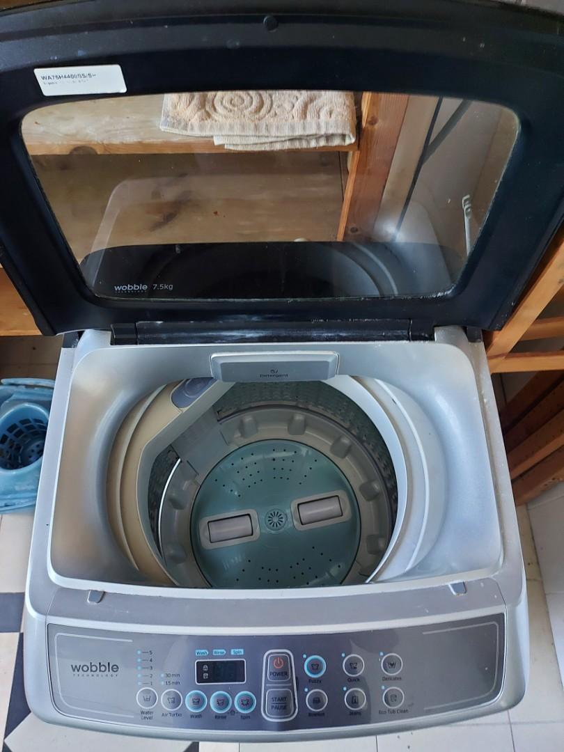 Samsung Wobble 7.5KG, TV & Home Appliances, Washing Machines and Dryers ...