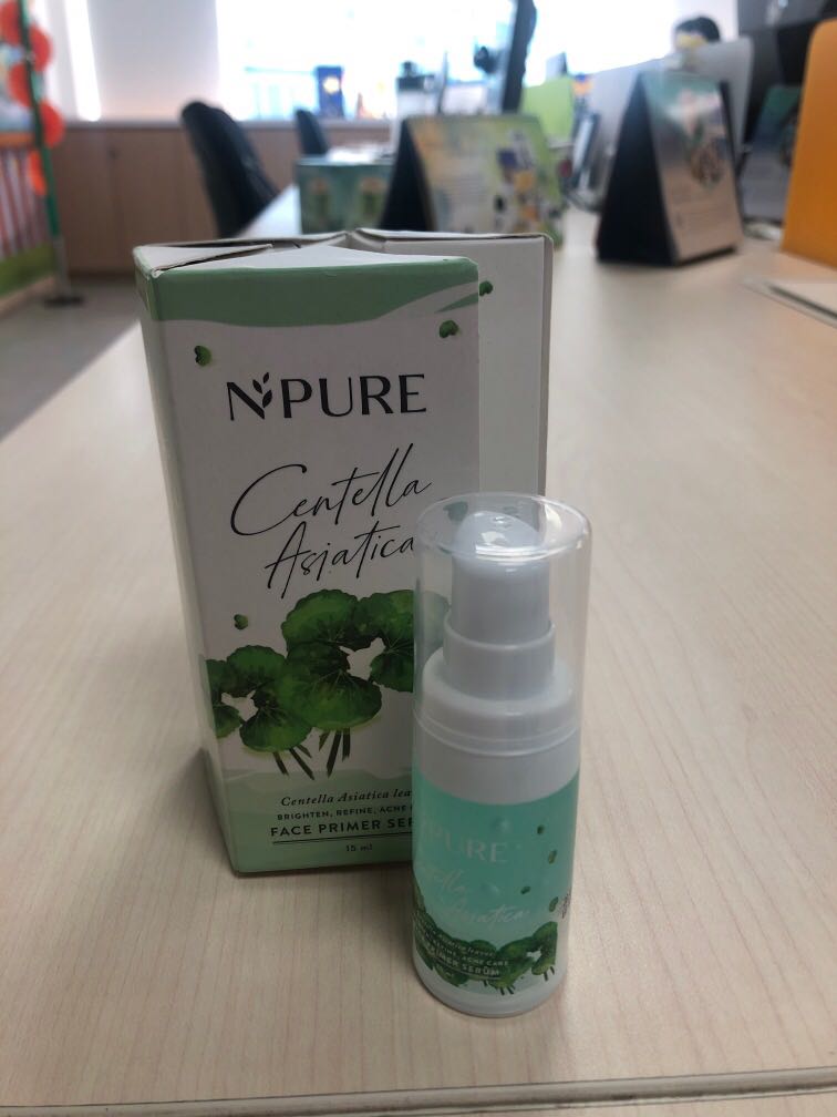 Serum primer Npure Cantella Asiatica, Kesehatan & Kecantikan, Rias ...