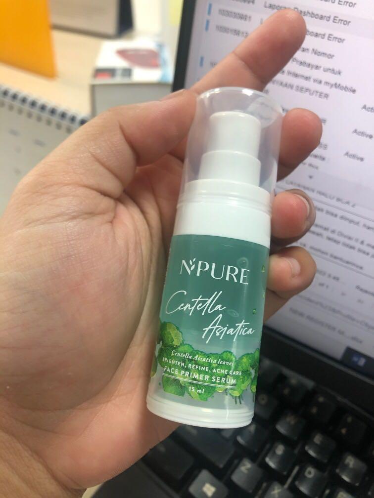 Serum primer Npure Cantella Asiatica, Kesehatan & Kecantikan, Rias ...