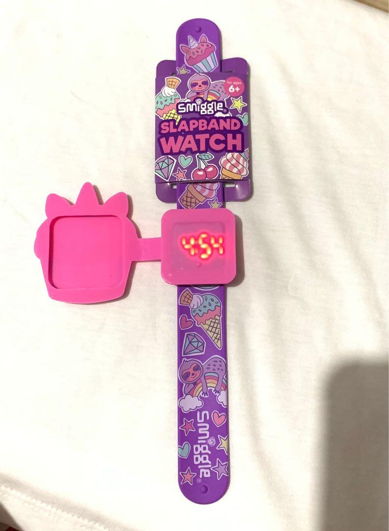 Smiggle Slapband Watch for ages 6+, Babies & Kids, Babies & Kids ...