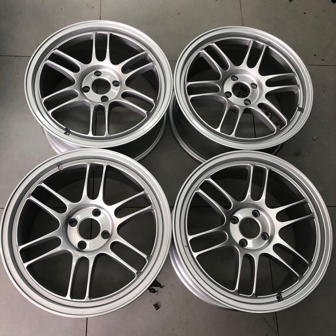 Sport Rim Enkei RPF1 17x7.5jj 4x100, Auto Accessories on Carousell