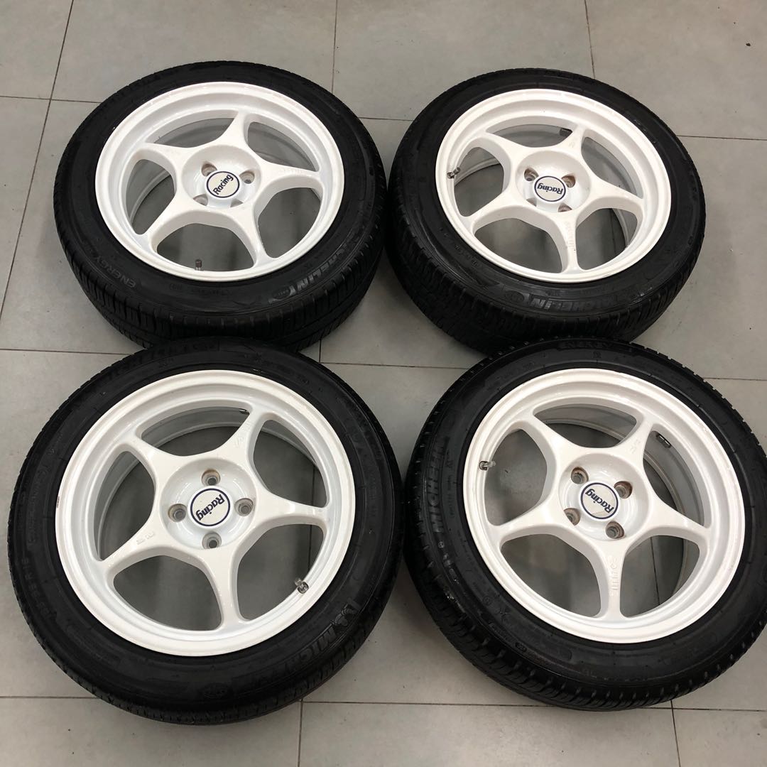 Sport Rim Enkei RPO1 16x7jj pcd100, Auto Accessories on Carousell
