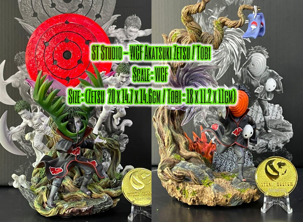 ST Studio - WCF Akatsuki Zetsu / Tobi, Hobbies & Toys, Toys & Games on ...