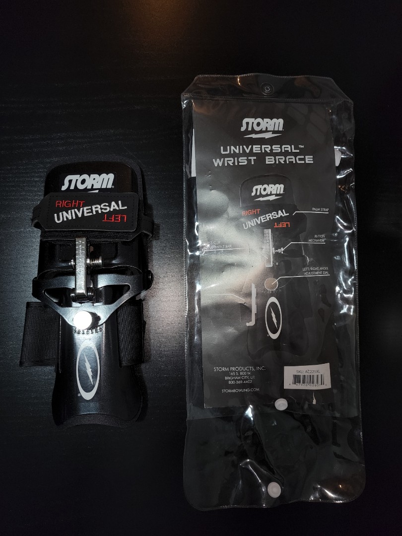 Storm Bowling Wrist Brace, Sports Equipment, Sports & Games, Billiards ...