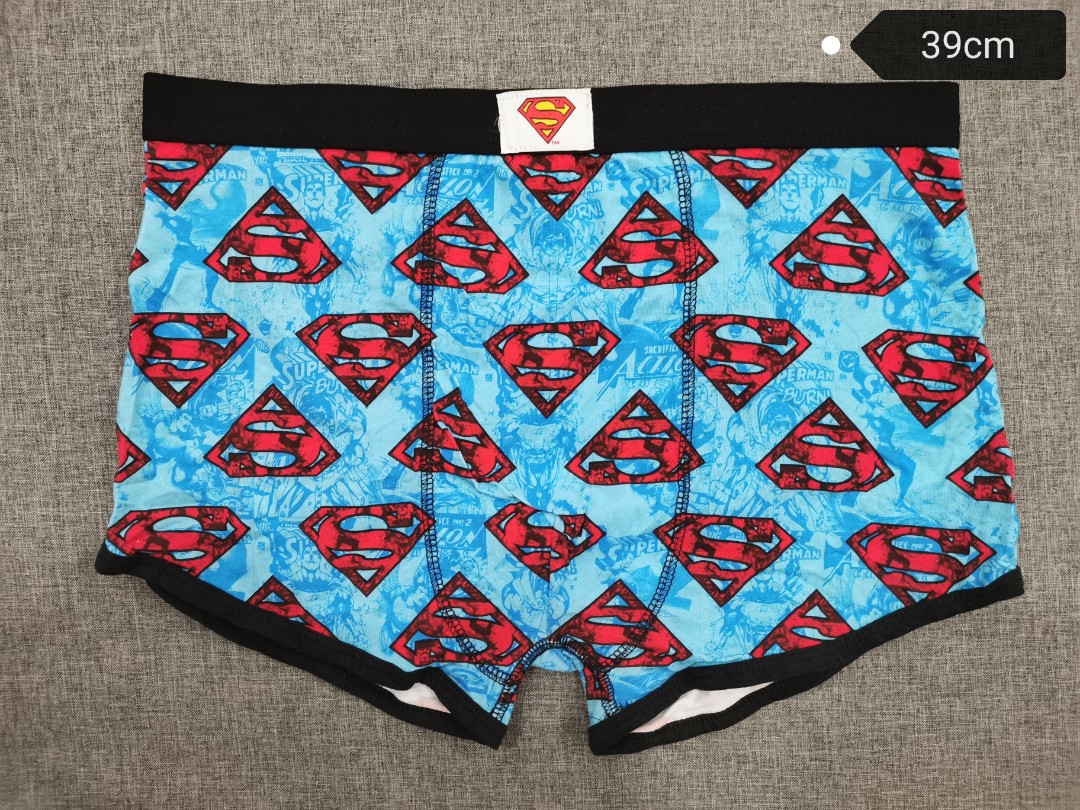 SUPERMAN man underwear, Men's Fashion, Bottoms, New Underwear on Carousell