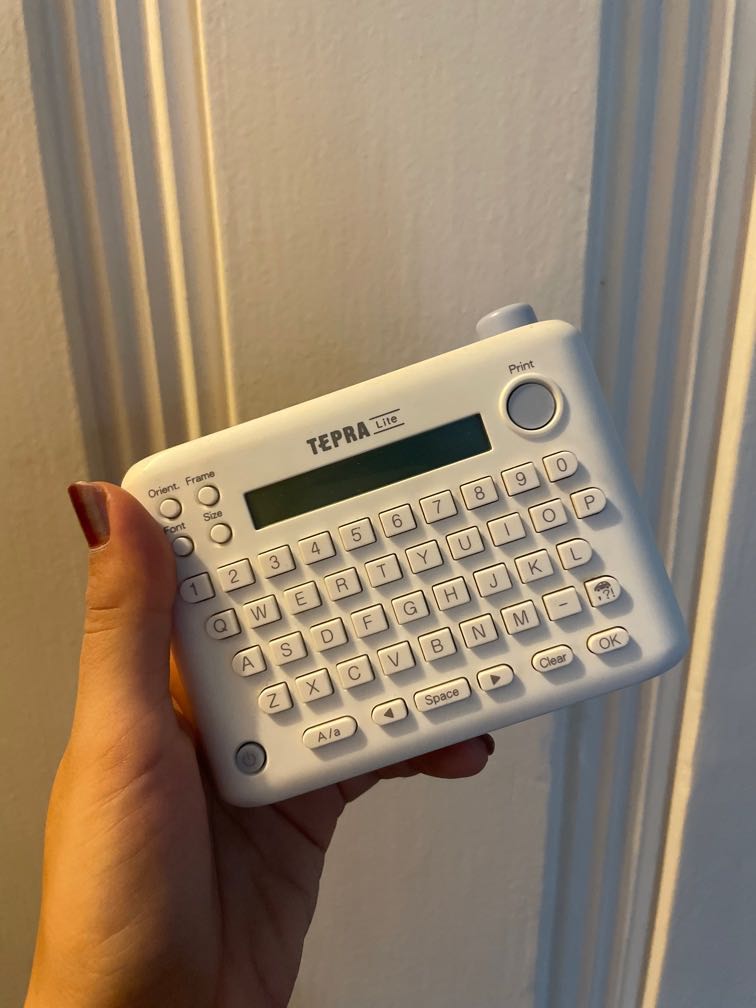 TEPRA LITE LABEL MAKER, Furniture & Home Living, Kitchenware ...