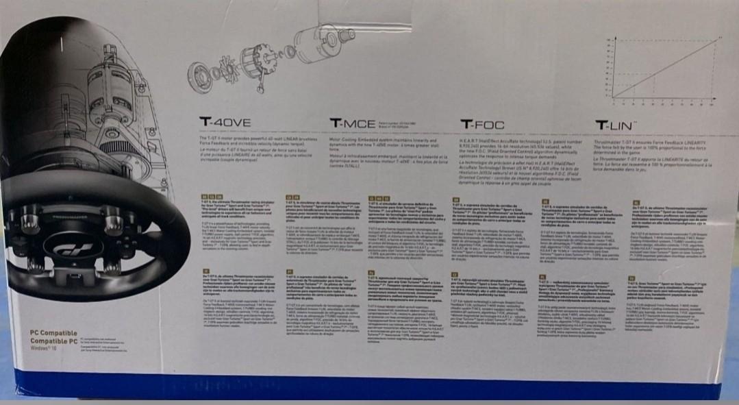 現貨Thrustmaster T-Gt II tgt2 軚盤和底座 不連腳踏PS4 PS5, 電腦＆科技, 電腦周邊及配件, 其他 ...