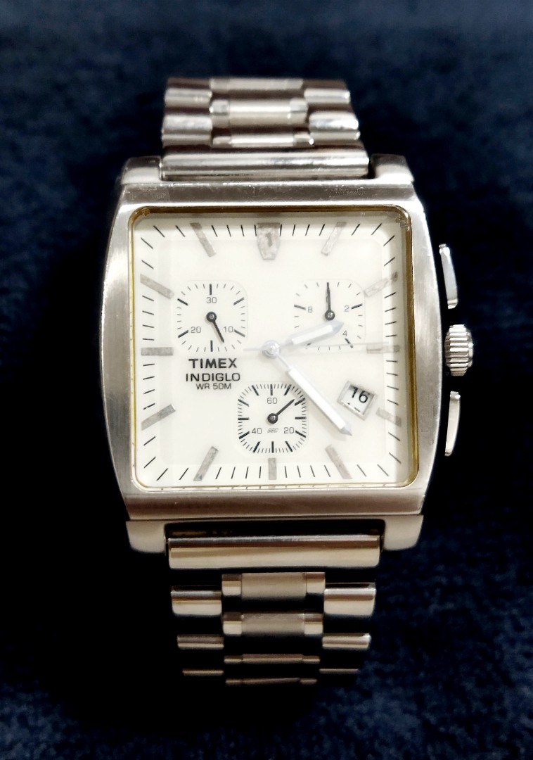 TIMEX INDIGLO CHRONOGRAPH, Men's Fashion, Watches & Accessories ...
