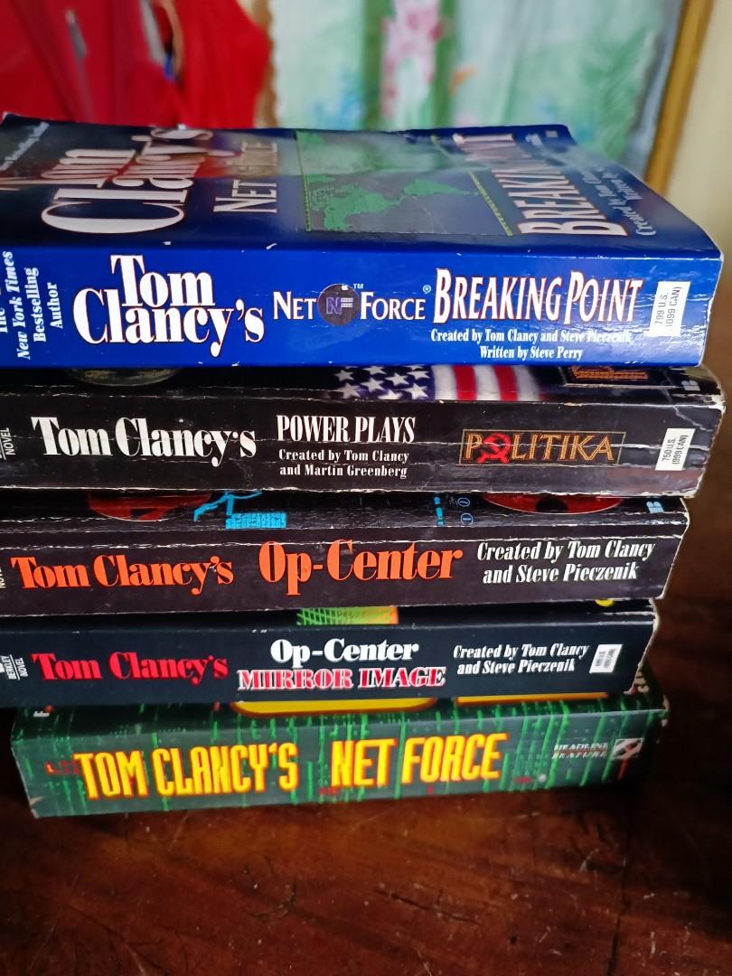 Tom Clancy collection books, Hobbies & Toys, Books & Magazines, Fiction ...