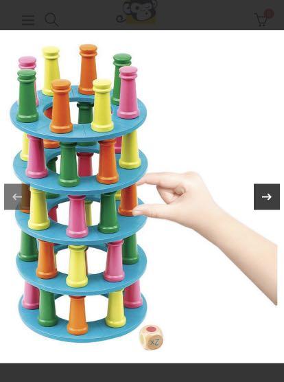 Tower collapse game, Hobbies & Toys, Toys & Games on Carousell