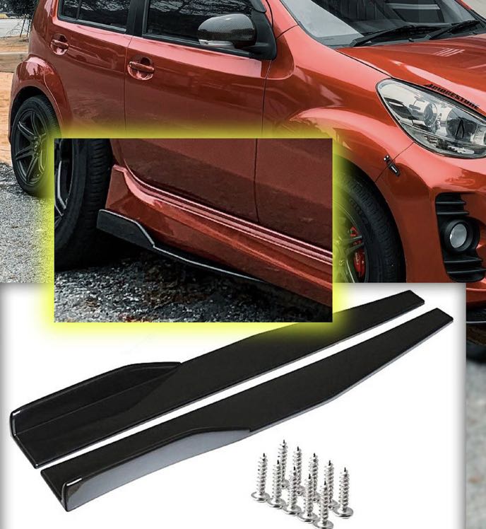 Universal Side Splitters Lip Bodykit 86cm, Auto Accessories on Carousell