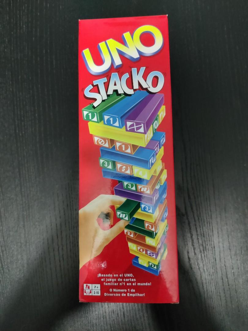 UNO Stacko Jenga, Hobbies & Toys, Toys & Games on Carousell
