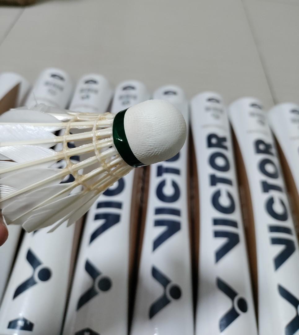 Victor Gold shuttlecocks, Sports Equipment, Sports & Games, Racket ...