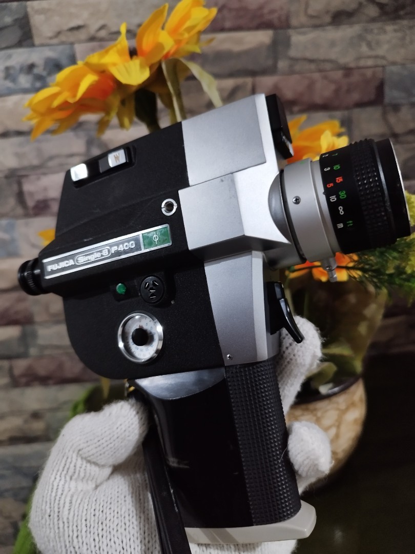 Vintage 1972 Fujica P400 Single 8mm Movie Camera | Made in japan | Read ...