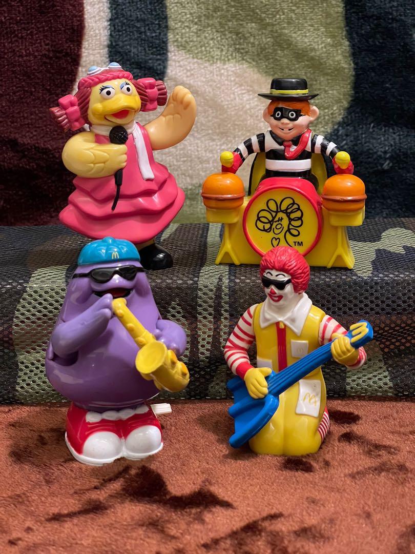 Vintage 1993 McDonald’s Happy Meal “Happy Meal Band” Set of 4., Hobbies ...
