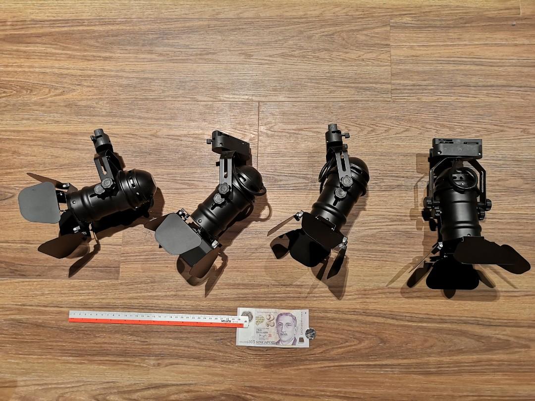 Industrial Vintage stage design track light, standard E27, Furniture ...