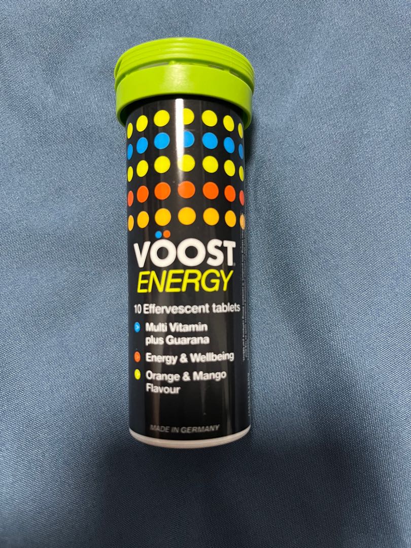 Voost energy effervescent tablets, Health & Nutrition, Health ...