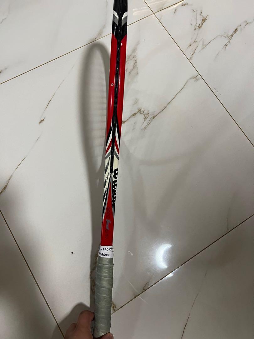 Wilson steam 99S tennis racquet, Sports Equipment, Sports & Games ...