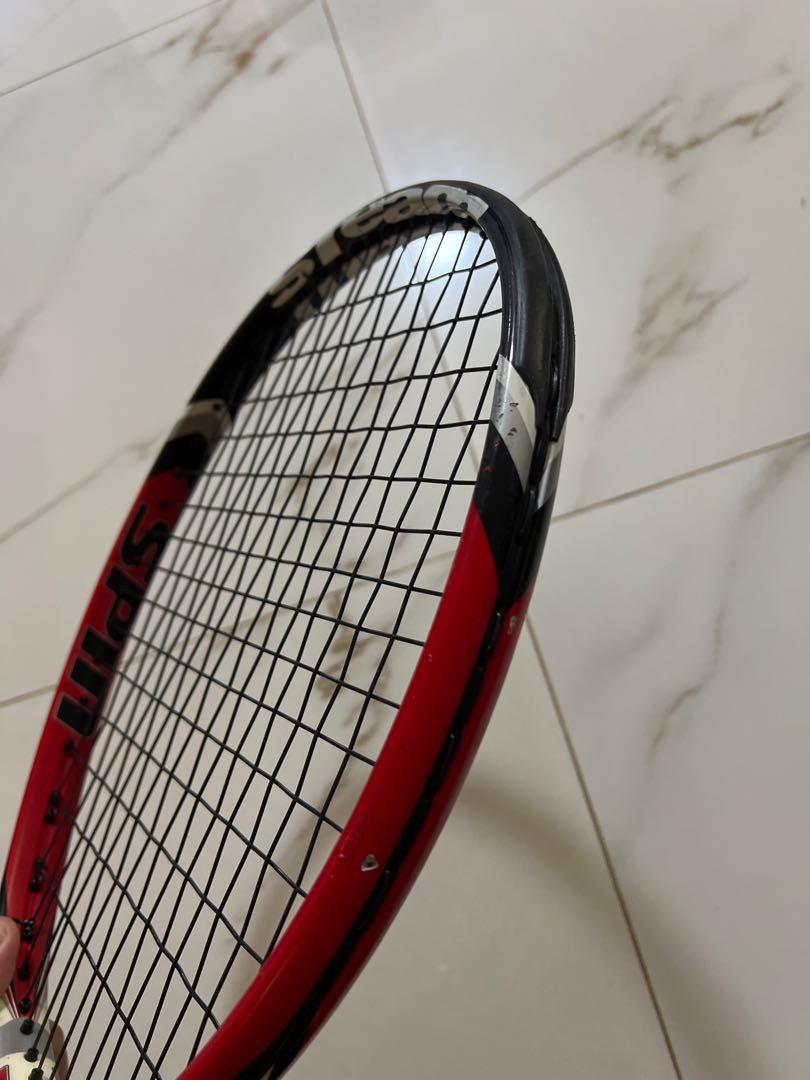 Wilson steam 99S tennis racquet, Sports Equipment, Sports & Games ...
