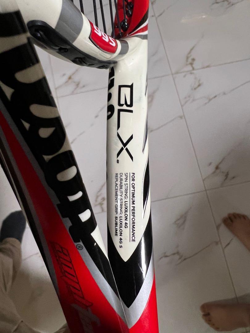 Wilson steam 99S tennis racquet, Sports Equipment, Sports & Games ...