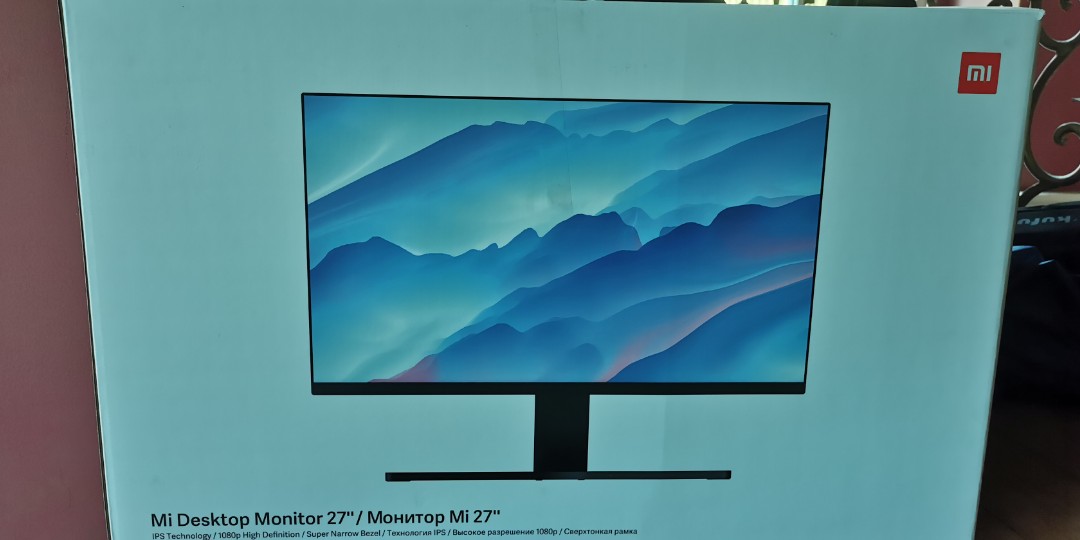 XIAOMI MI 27" Desktop Monitor 75hz, Computers & Tech, Parts ...