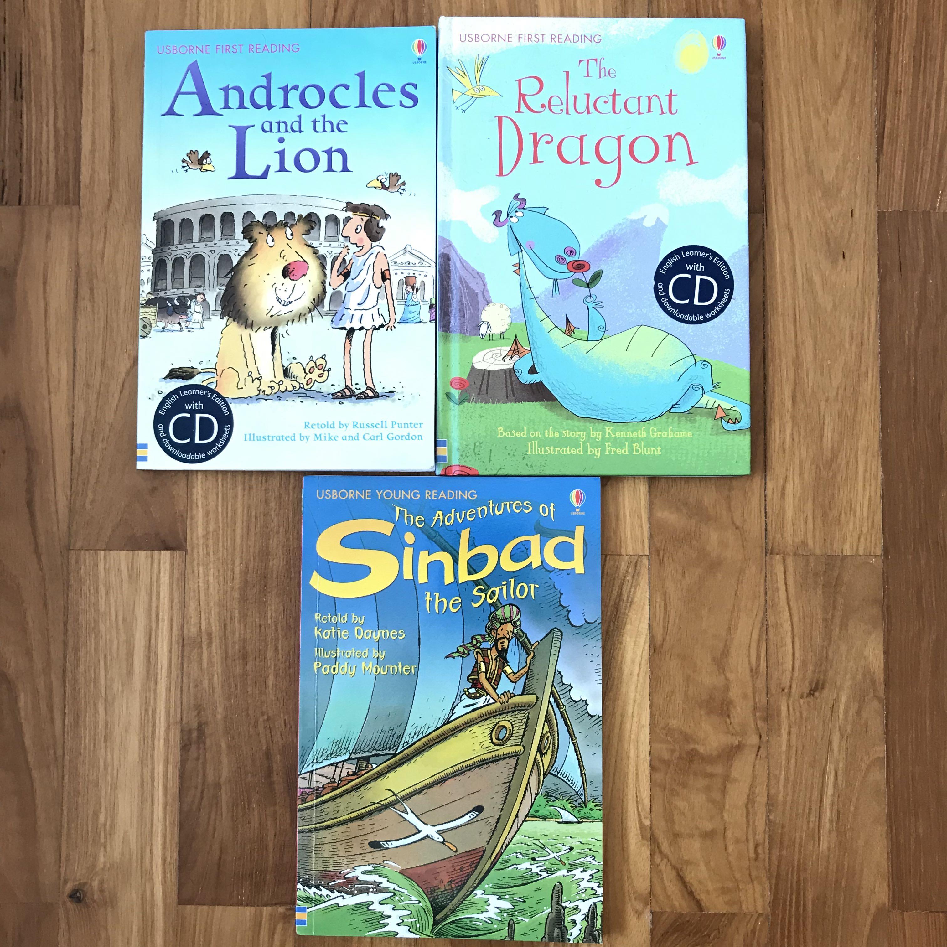 $8 for all! Small bundle of 3 Usborne reading books English story books ...