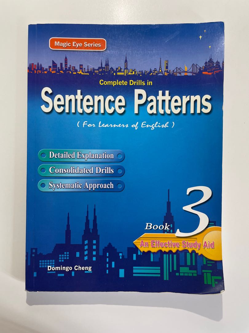 [英文練習] Complete Drills in Sentence Patterns – Book 3, 興趣及遊戲, 書本 & 文具 ...
