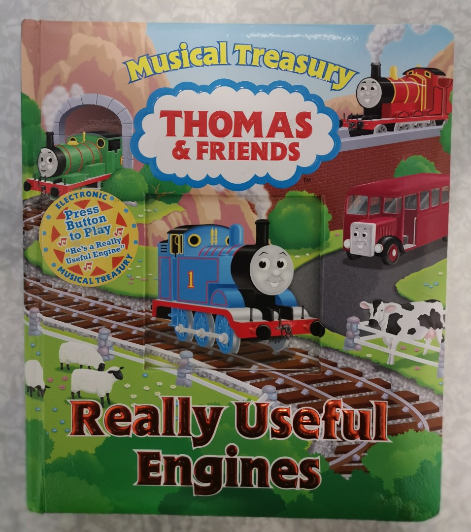 Thomas &Friends Musical Treasury Really Useful Engines音樂英文故事書, 興趣及遊戲 ...