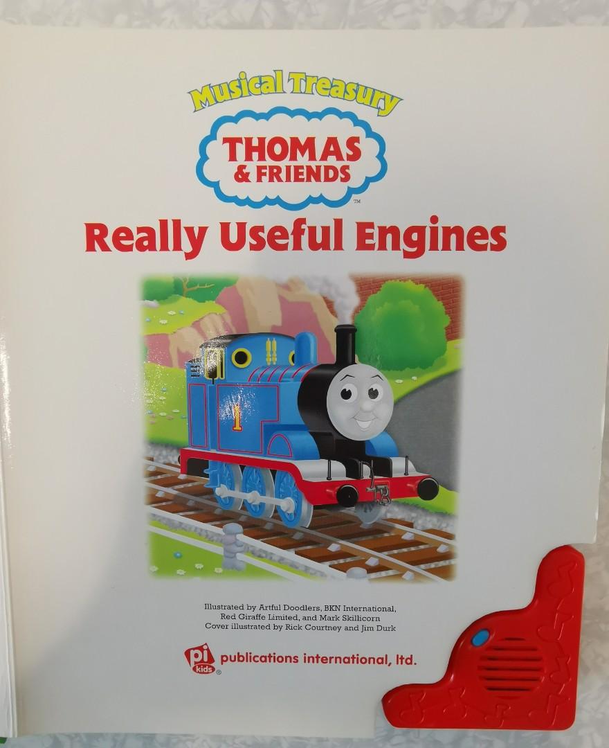 Thomas &Friends Musical Treasury Really Useful Engines音樂英文故事書, 興趣及遊戲 ...