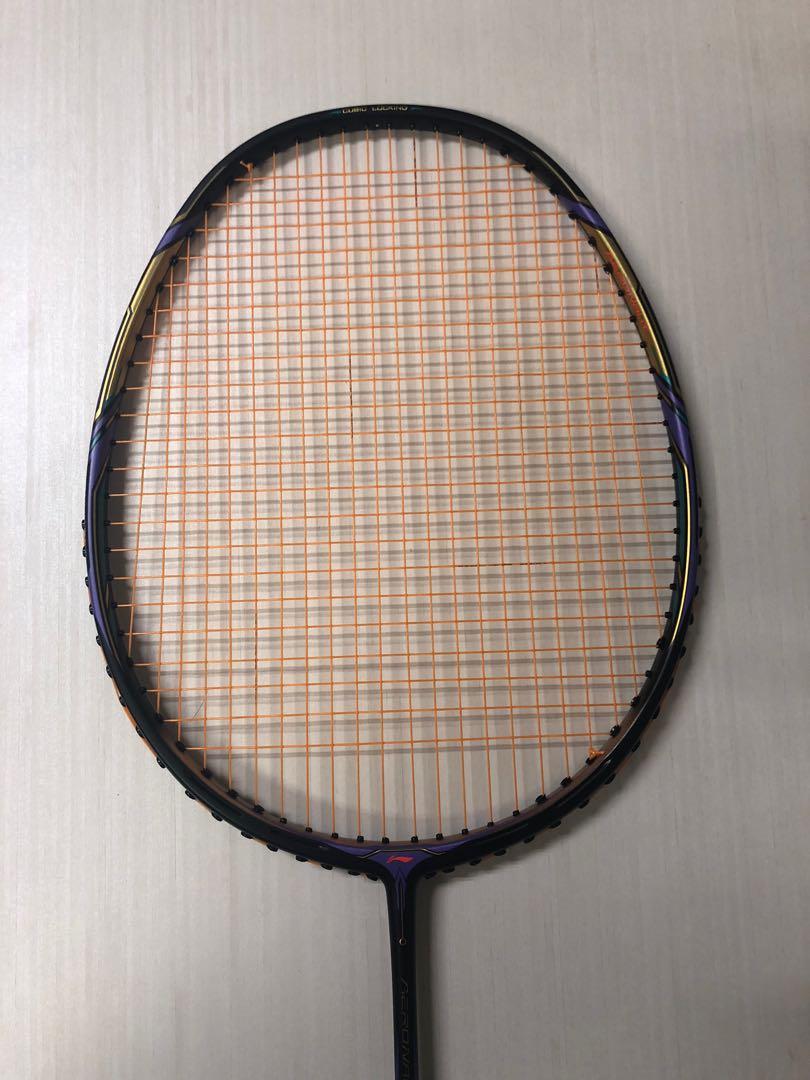 Aeronaut 9000i 9000 Li Ning Badminton Racket, Sports Equipment, Sports ...