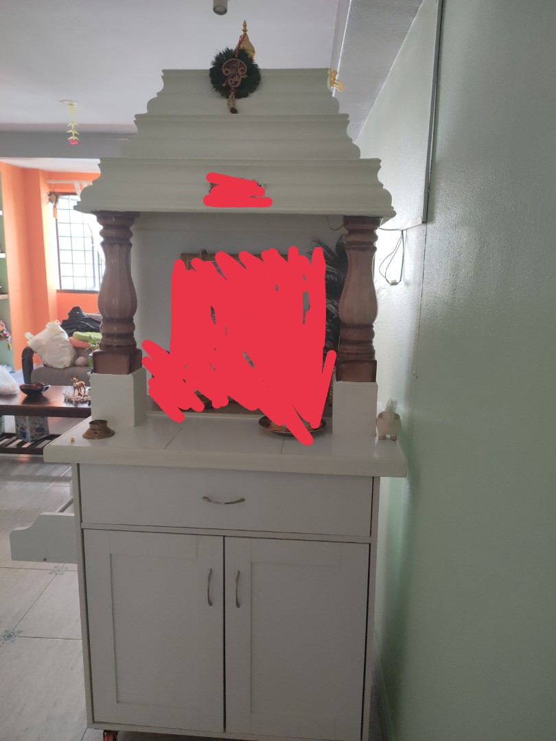 altar cabinet, Furniture & Home Living, Furniture, Shelves, Cabinets ...