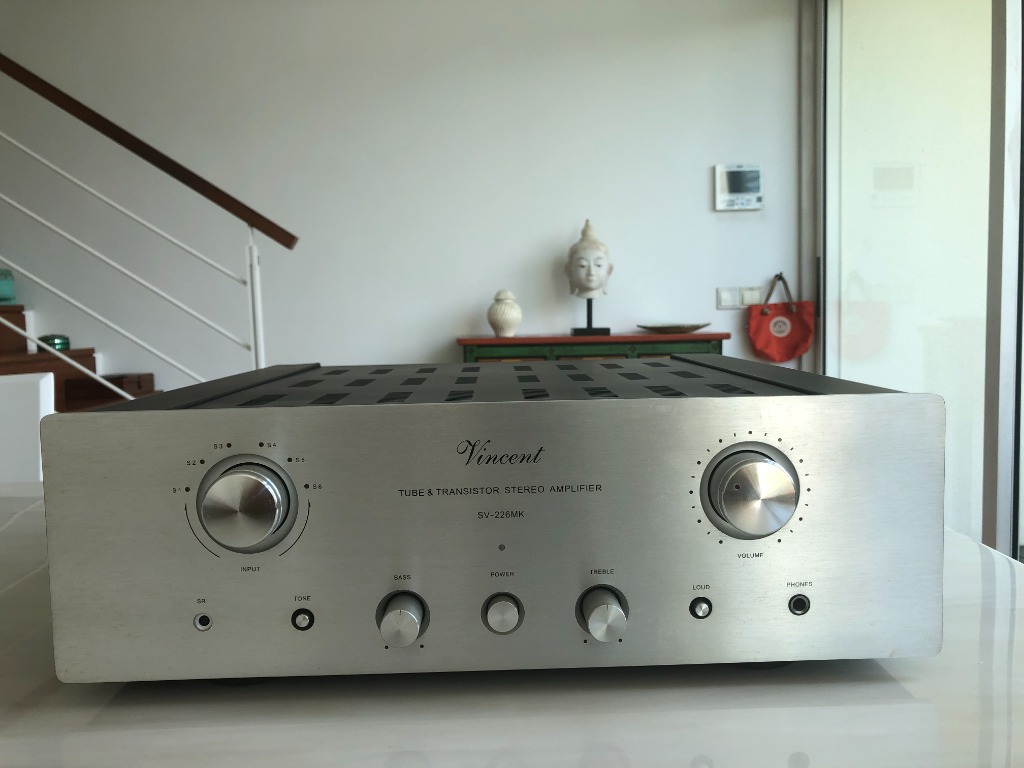 Amplifier VINCENT SV 226MK - High End Hybrid tube mixer, Audio ...