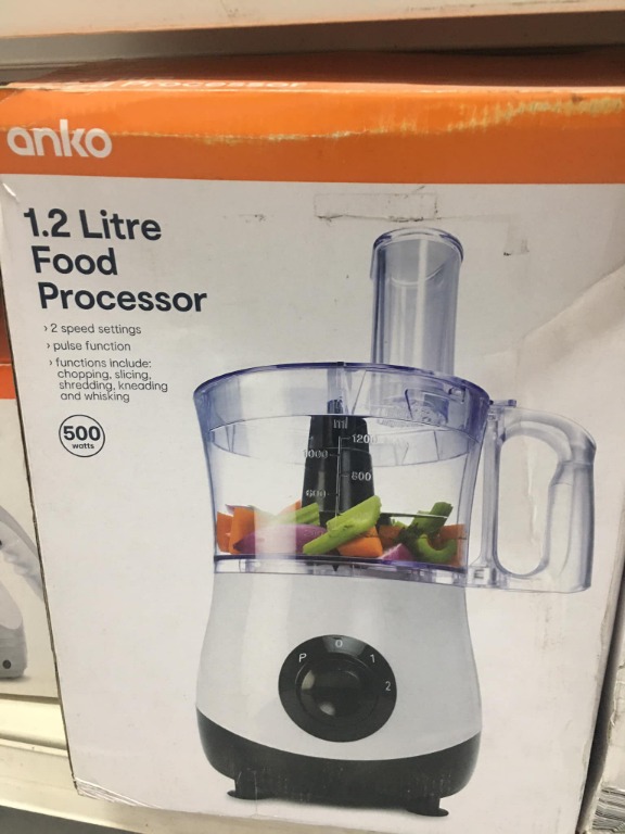 Anko 1.2L Food Processor, Furniture & Home Living, Kitchenware ...